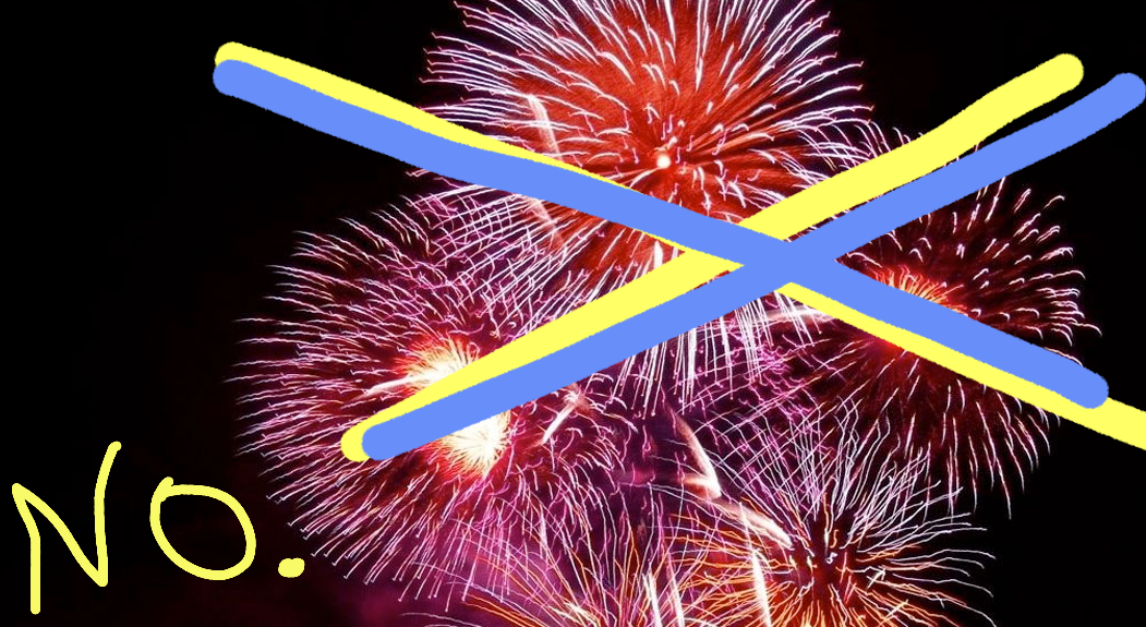 Enough with the Fireworks | Eating Off Plastic